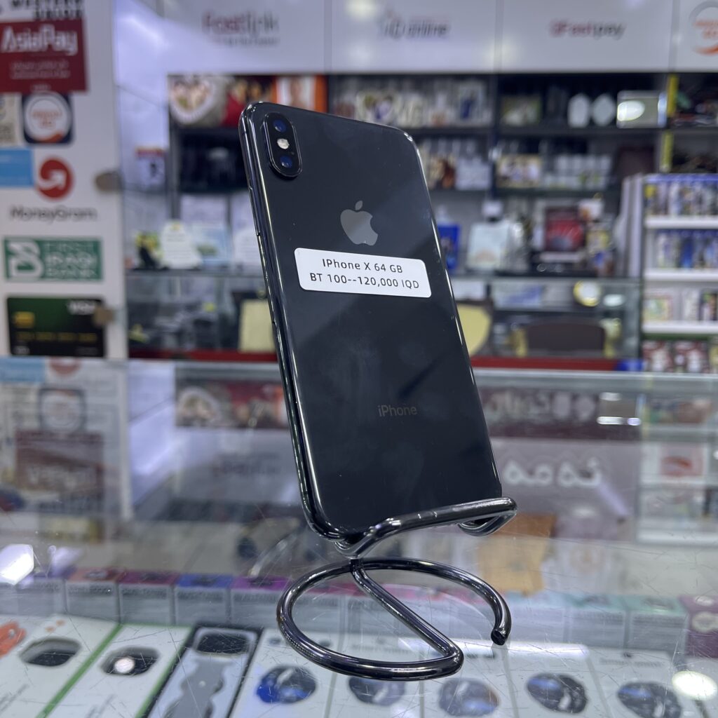 Second hand Iphone X 64 GB change display and battery - Kryaran